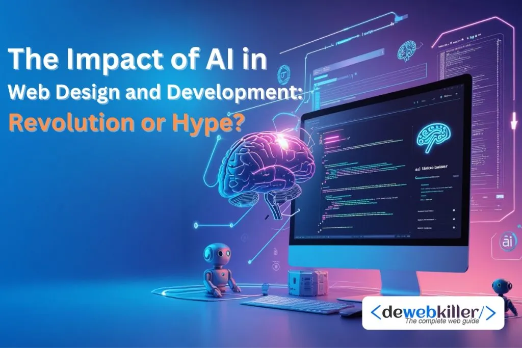 AI in Web Design and Development | Dewebkiller blog